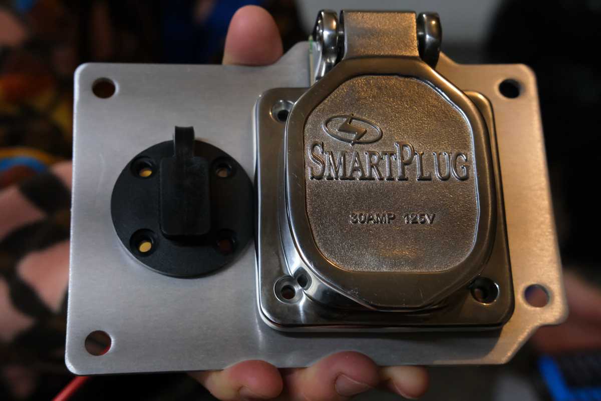 Front view with components.