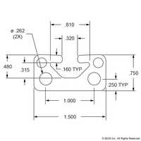 Wall 8020 Mount Design